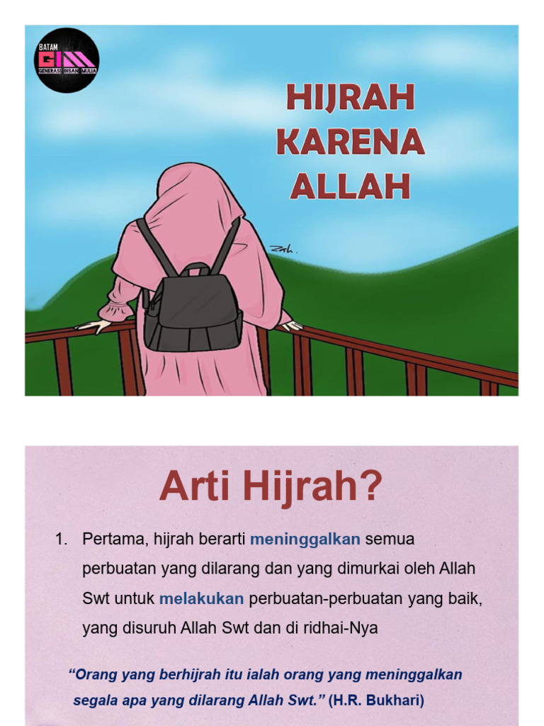 Hijrah Karena Allah | PDF