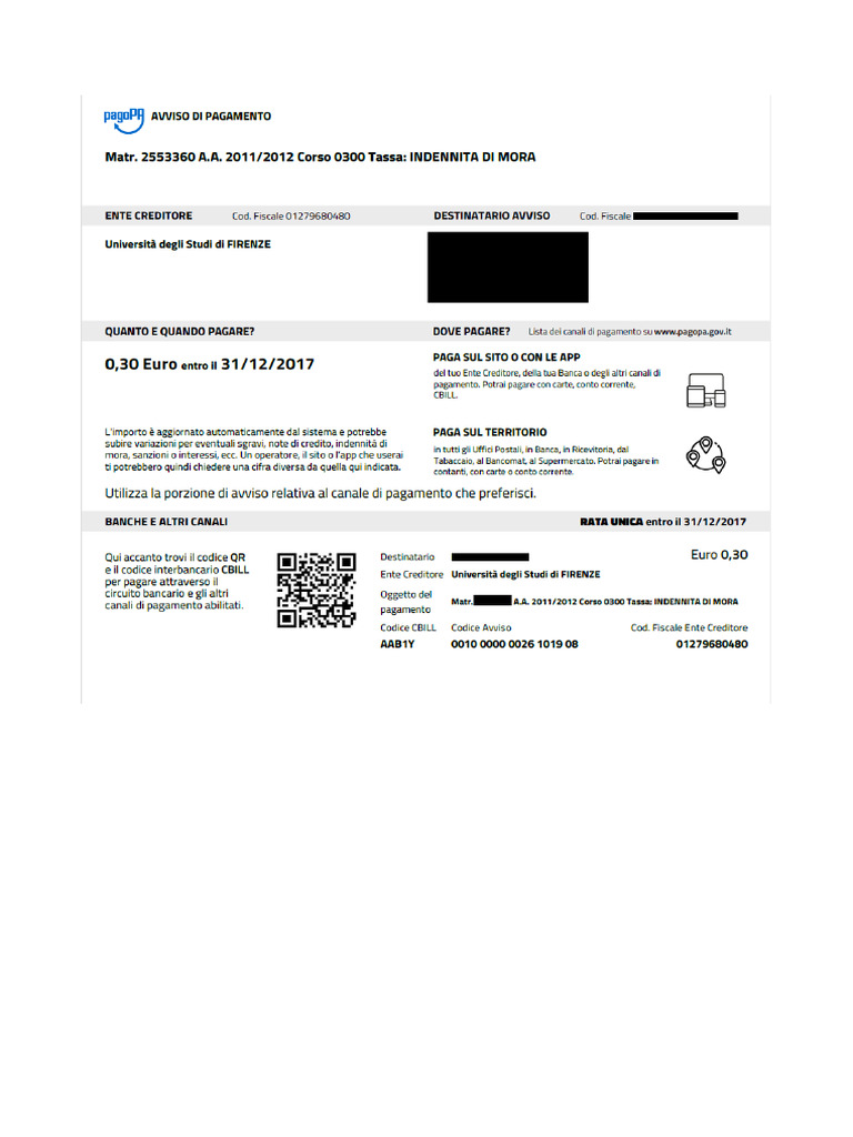 Facsimile Pago Pa | PDF