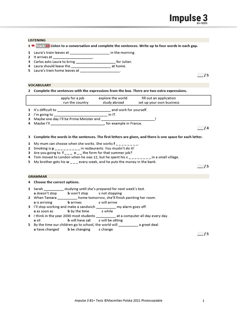 Unit 4 Test Higher A | PDF | Apprenticeship | Learning