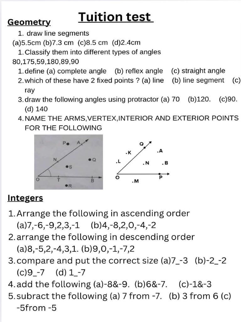 Maths Questions | PDF