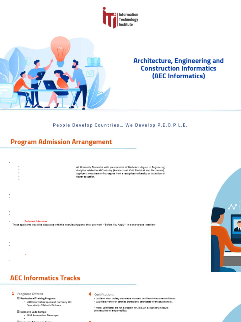 AEC Informatics Program Guide | PDF | Computer Science | Building ...