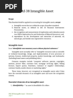 Ind AS 38 | PDF | Intangible Asset | Goodwill (Accounting)