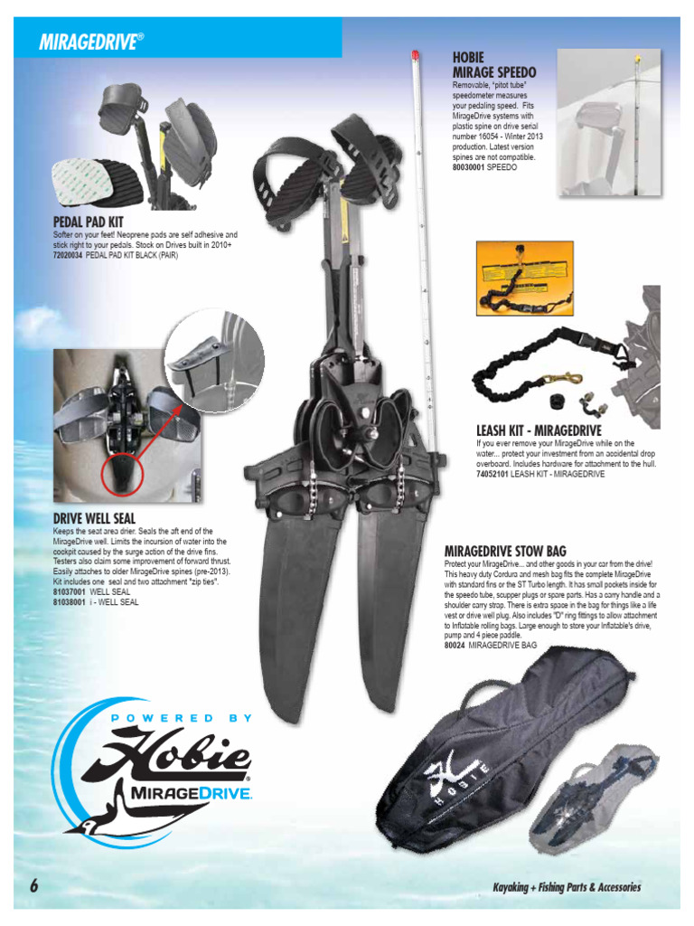 Hobie MirageDrive Parts Overview | PDF