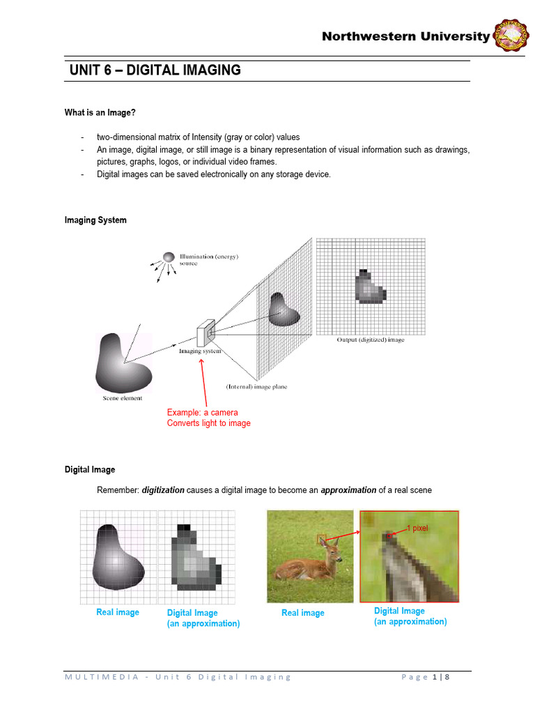 What is Digital Image | PDF | Pixel | Image Scanner