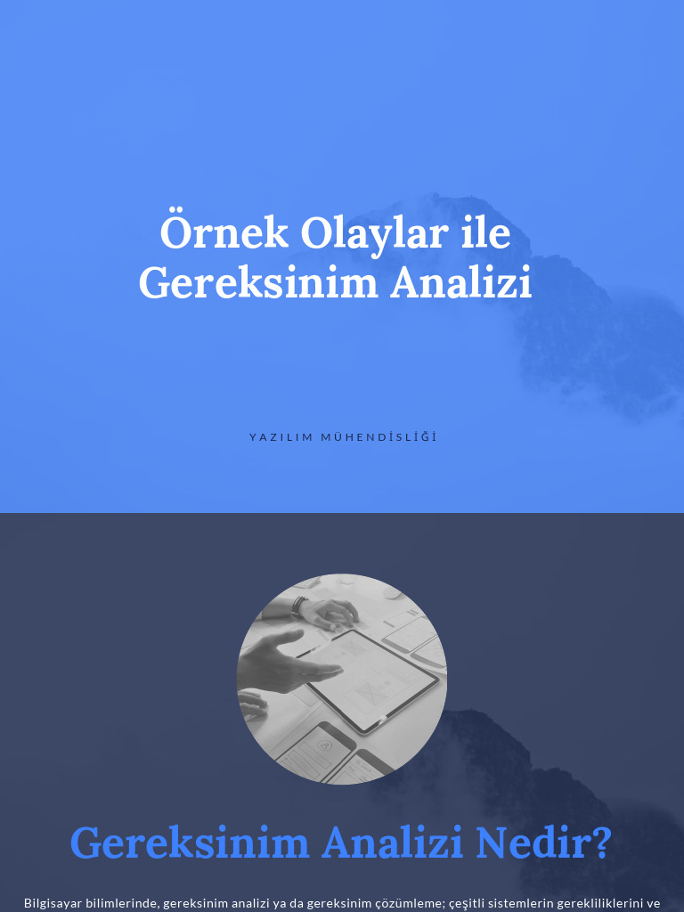 Gereksinim Analizi - 20250215 - 124626 - 0000 - 250215 - 125831 | PDF