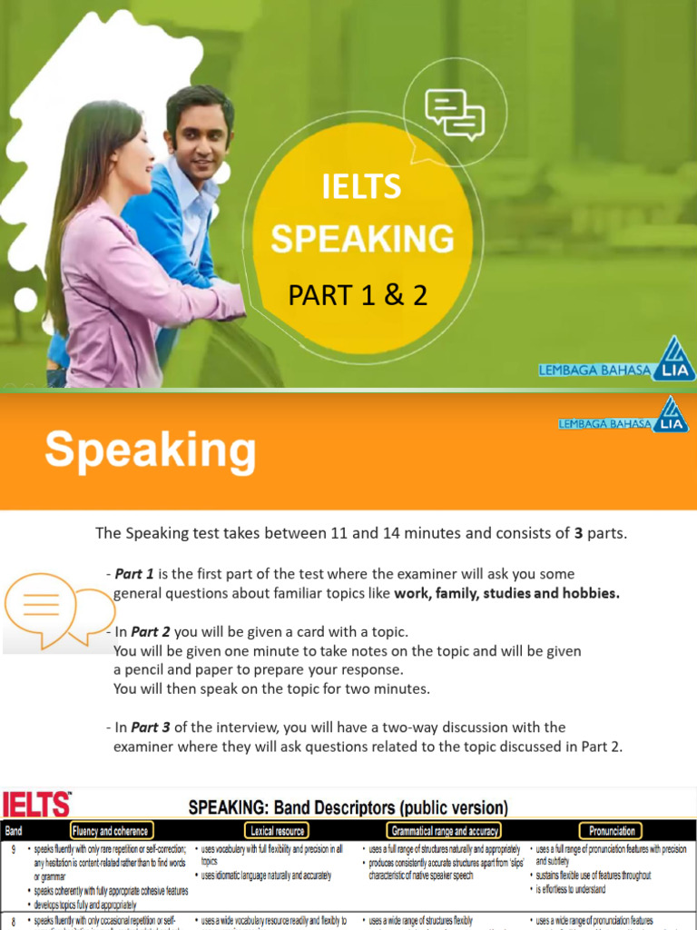 Ielts-Section 4-Speaking-Part 1-2-Shared | PDF | Question | Vocabulary