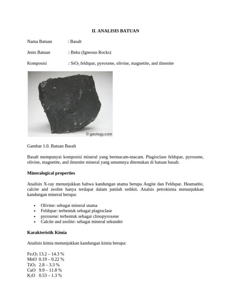 Basalt | PDF
