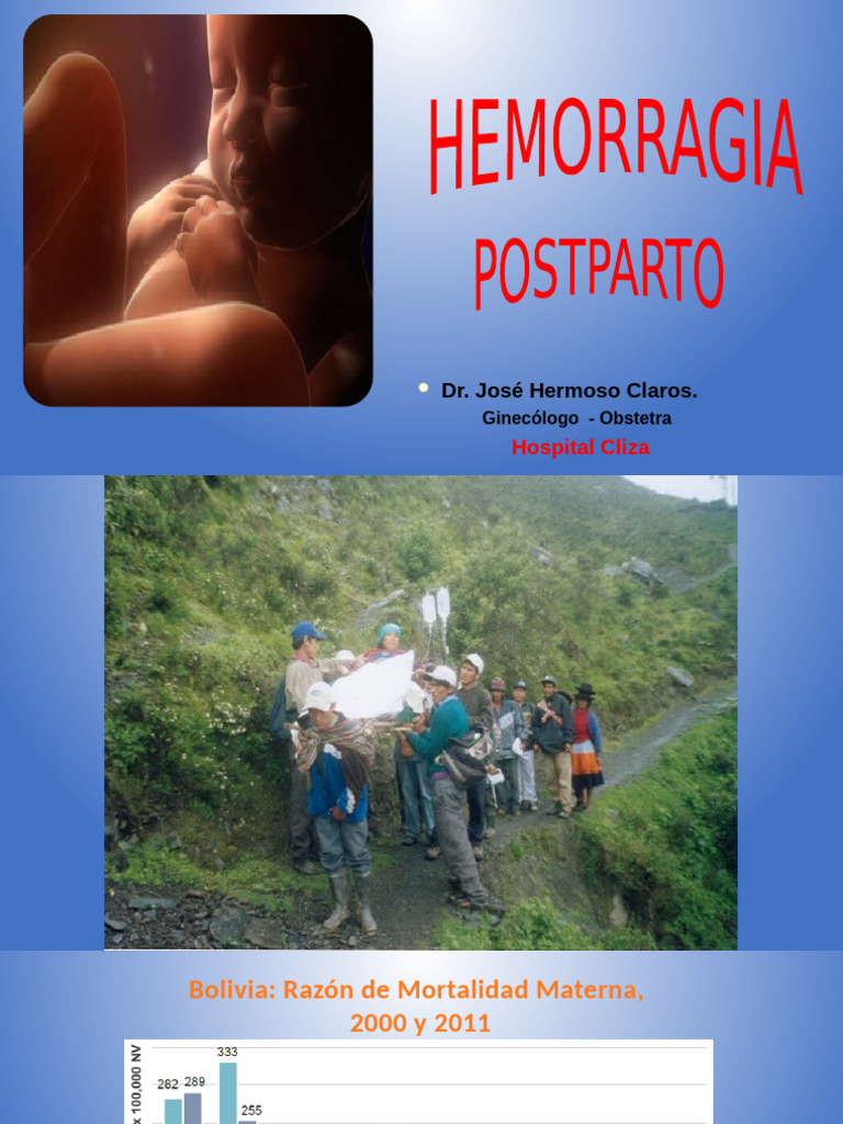 HEMORRAGIAS POSTPARTO (Autoguardado) | PDF | Reproducción humana | Medicina CLINICA