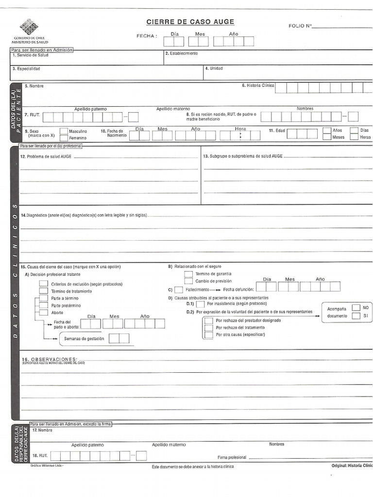 Cierre Caso Auge | PDF