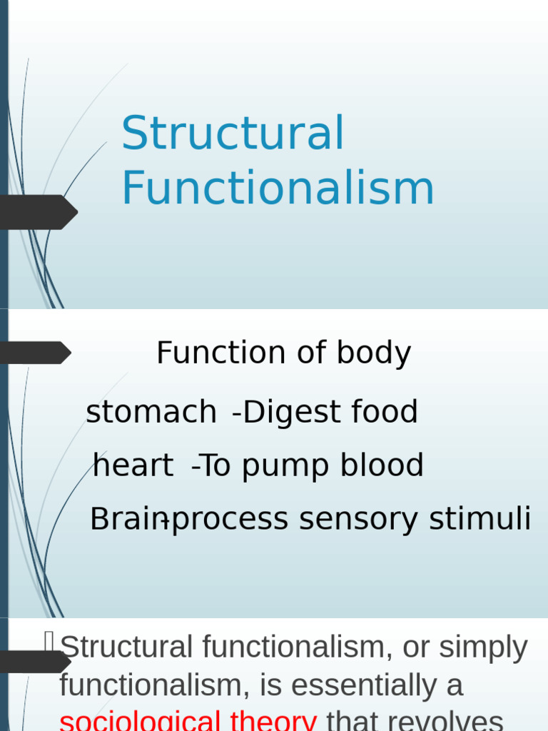 Structural Functionalism | PDF | Family | Socialization