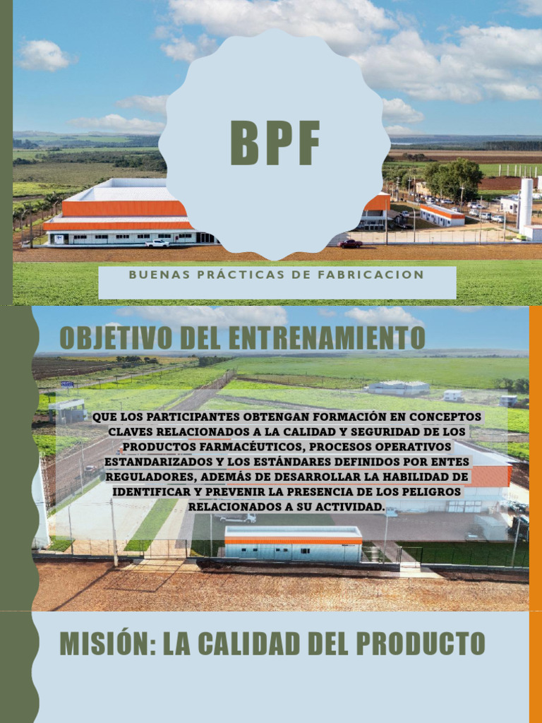 1 - Introducción A Las BPF | PDF | Calidad (comercial) | Contaminación