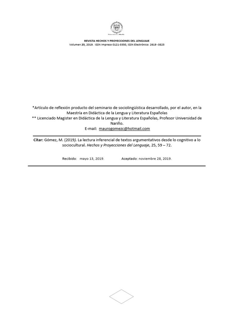 6382-Texto Del Artículo-25471-1-10-20210327 | PDF | Aprendizaje | Lingüística