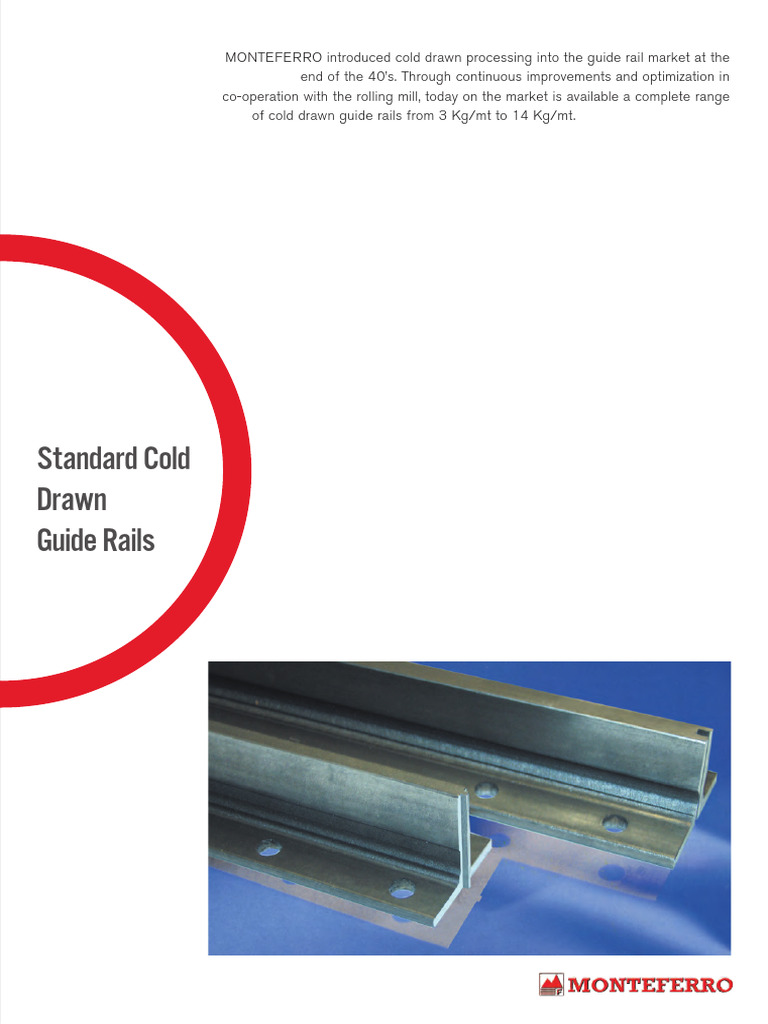 Cold Drawn Guide Rails Specs | PDF