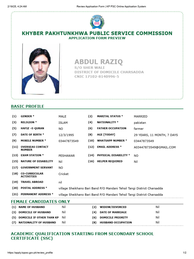 raziq | PDF | Educational Stages | Qualifications