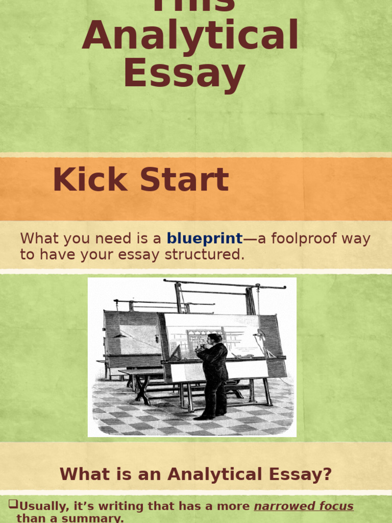 How to Write an Analytical Essay | PDF | Essays