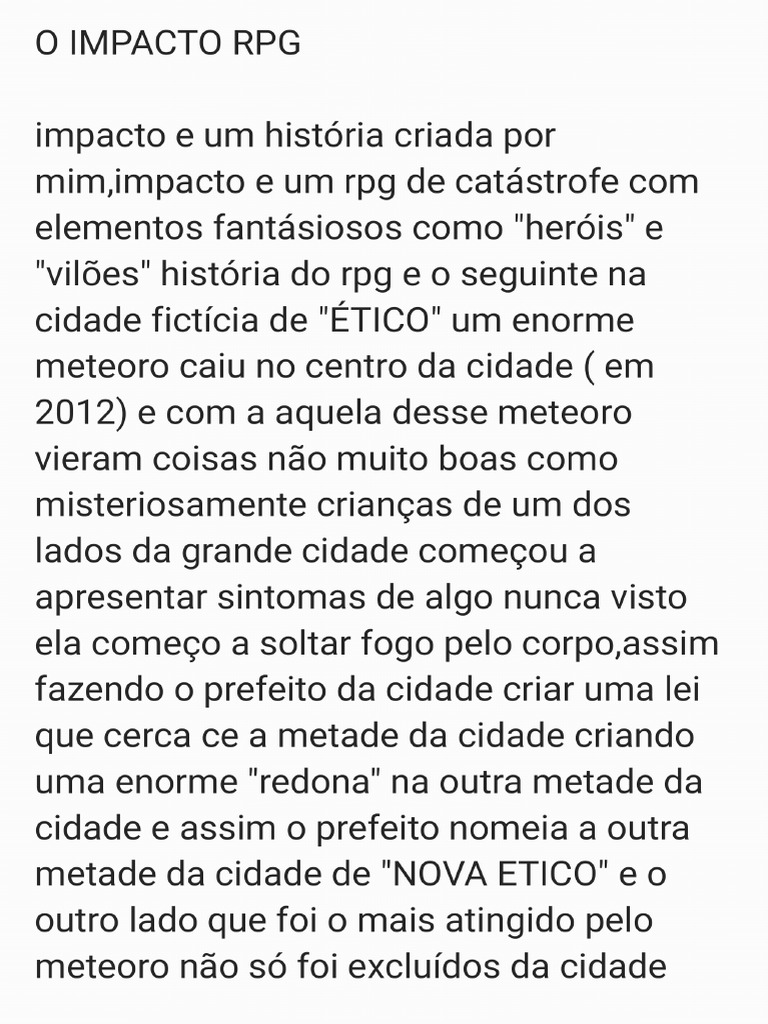Impacto RPG | PDF