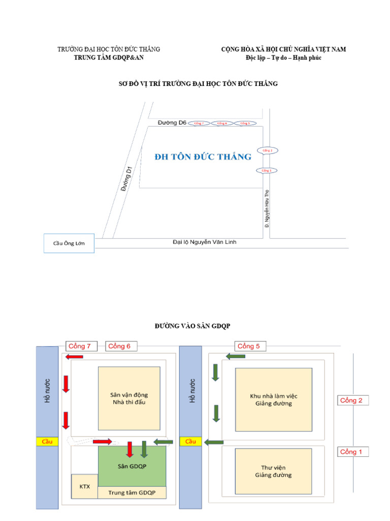 S? ?? H??NG D?N ???NG ?i, Khu H?C T?P Vã N?i Trã | PDF