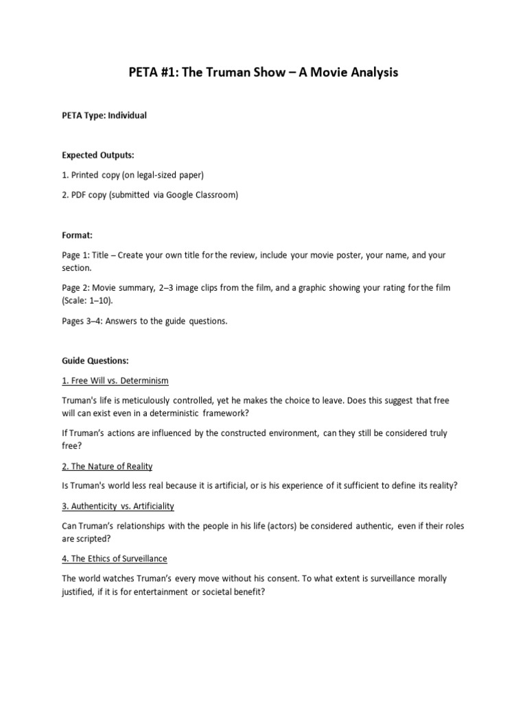 Film Analysis Guide for Students | PDF