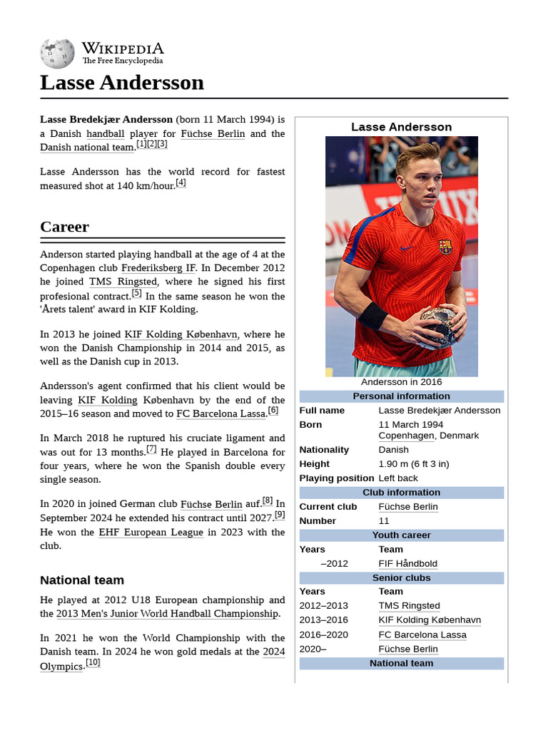 Lasse_Andersson | PDF | Fc Barcelona | Association Football Clubs