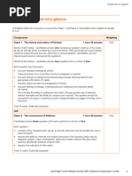 O Level Pakistan Studies 2059 Past Paper | PDF