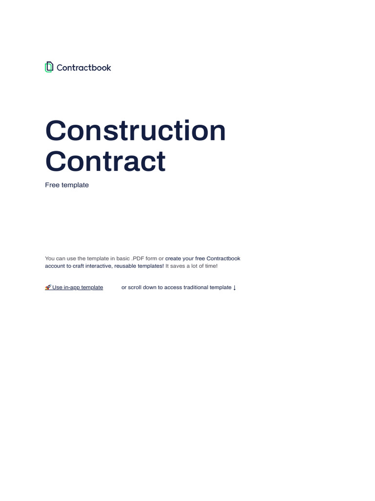 Construction Contract | PDF | Indemnity | Liability Insurance