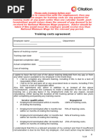 Icaew Training Agreement | PDF
