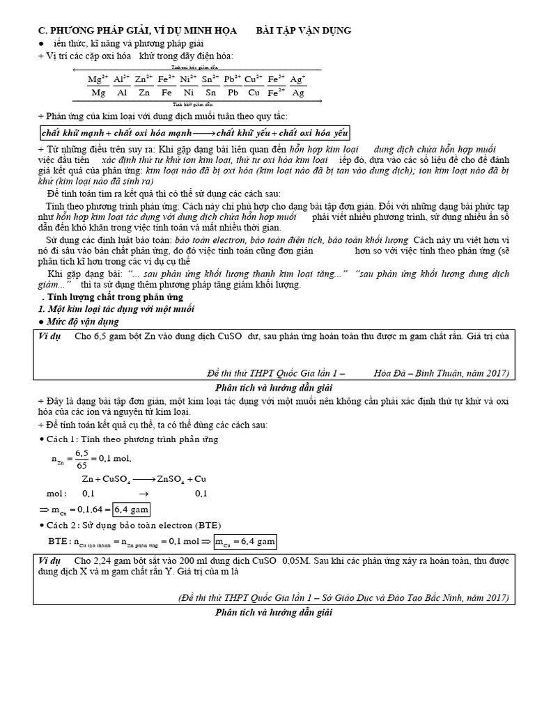 PP16-KIM-LOAI-TD-VS-DD-MUOI | PDF