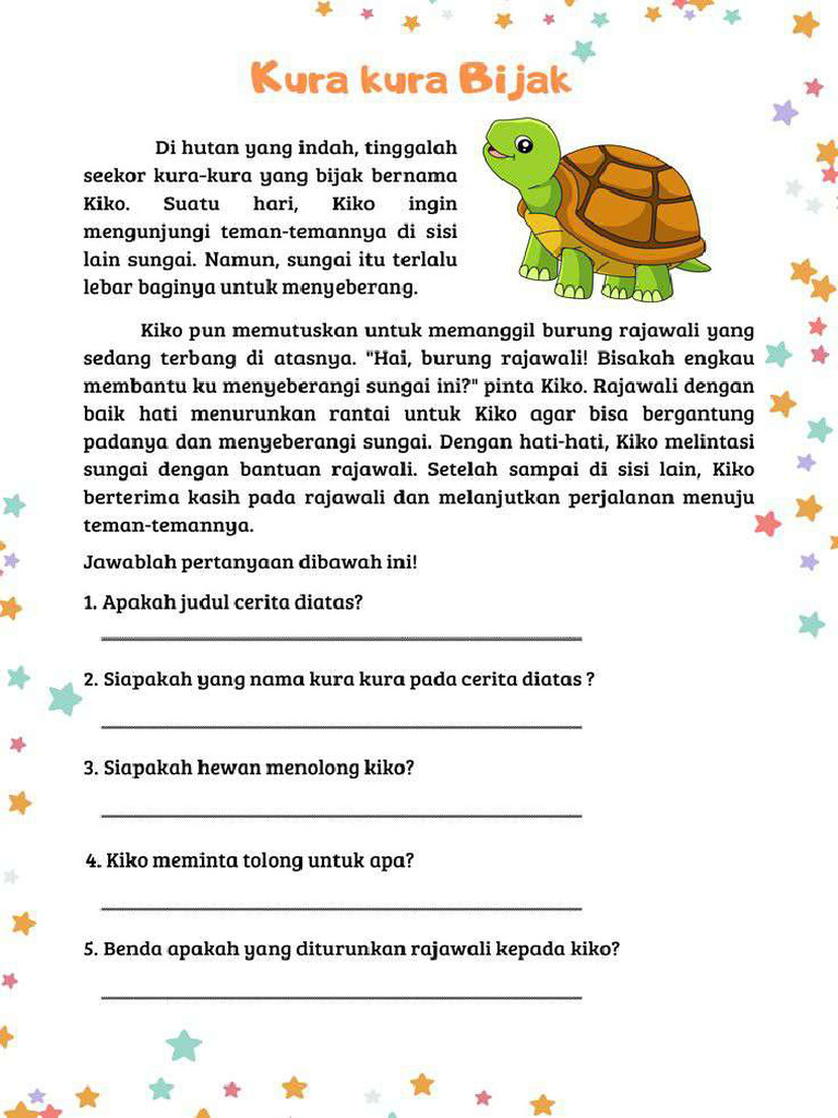 Belajar Membaca Anak TK | PDF