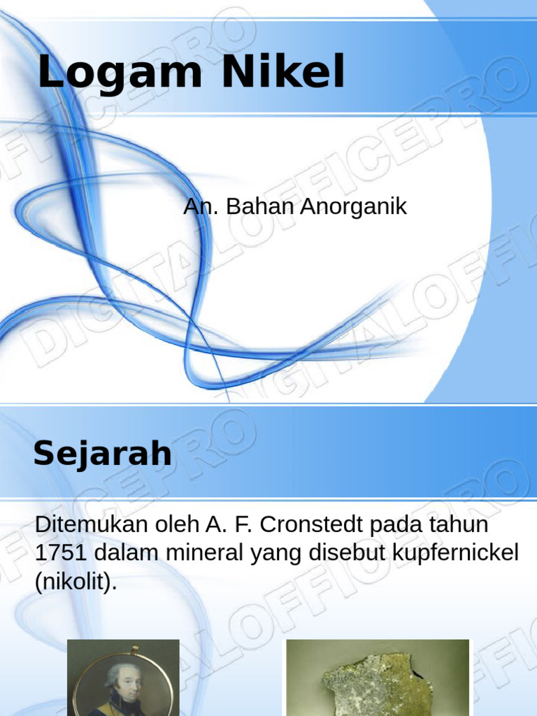 Logam Nikel dan senyawanya | PDF