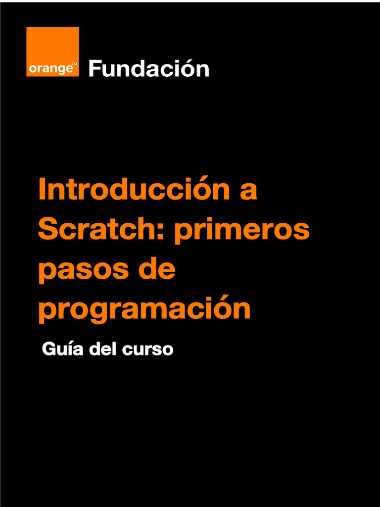 Ficha_Curso_introducción_a_Scratch. | PDF | Scratch (lenguaje de programación) | Programación de ...