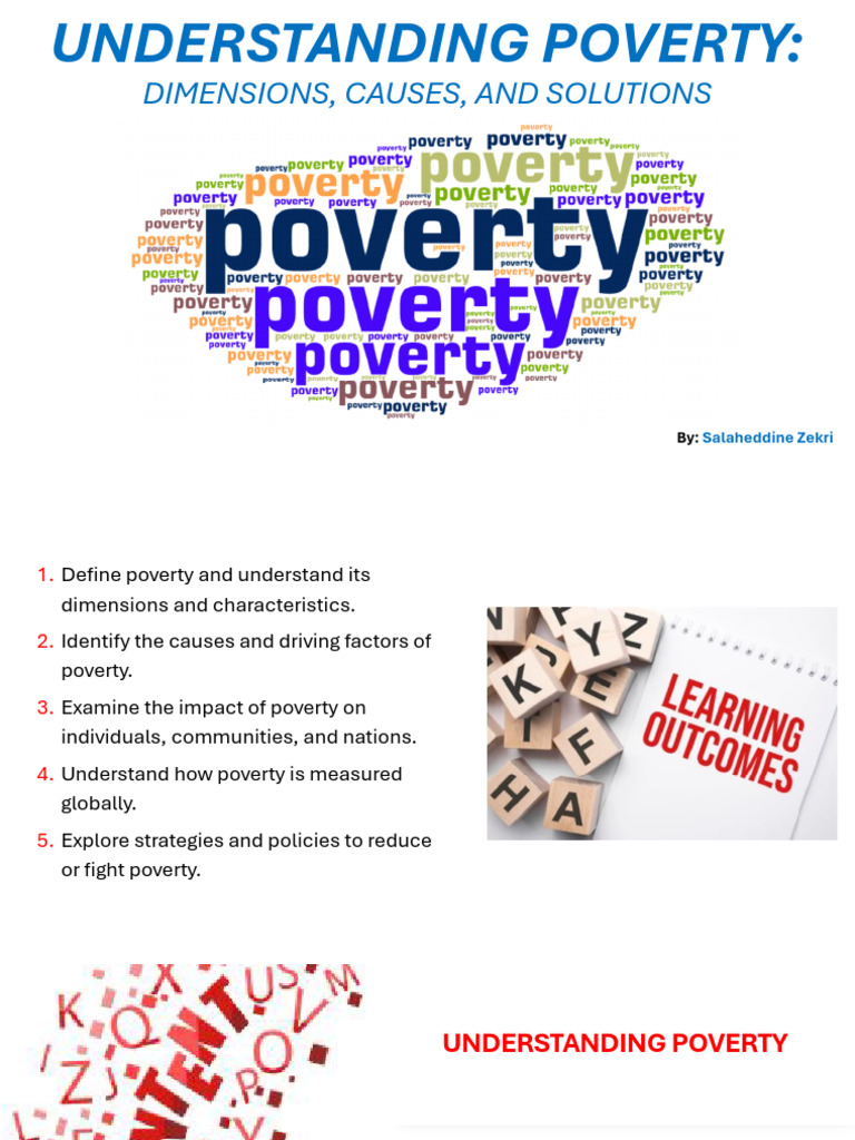 SLP SESSION TWO - UNDERSTANDING POVERTY | PDF | Poverty | Poverty & Homelessness