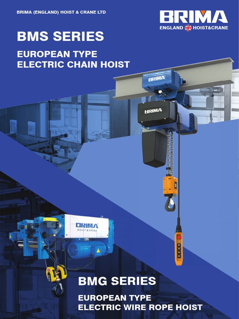 Brima V1.0.0 | PDF | Electric Motor | Crane (Machine)