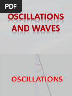 A Level Physics: Waves and Oscillations | PDF | Waves | Oscillation