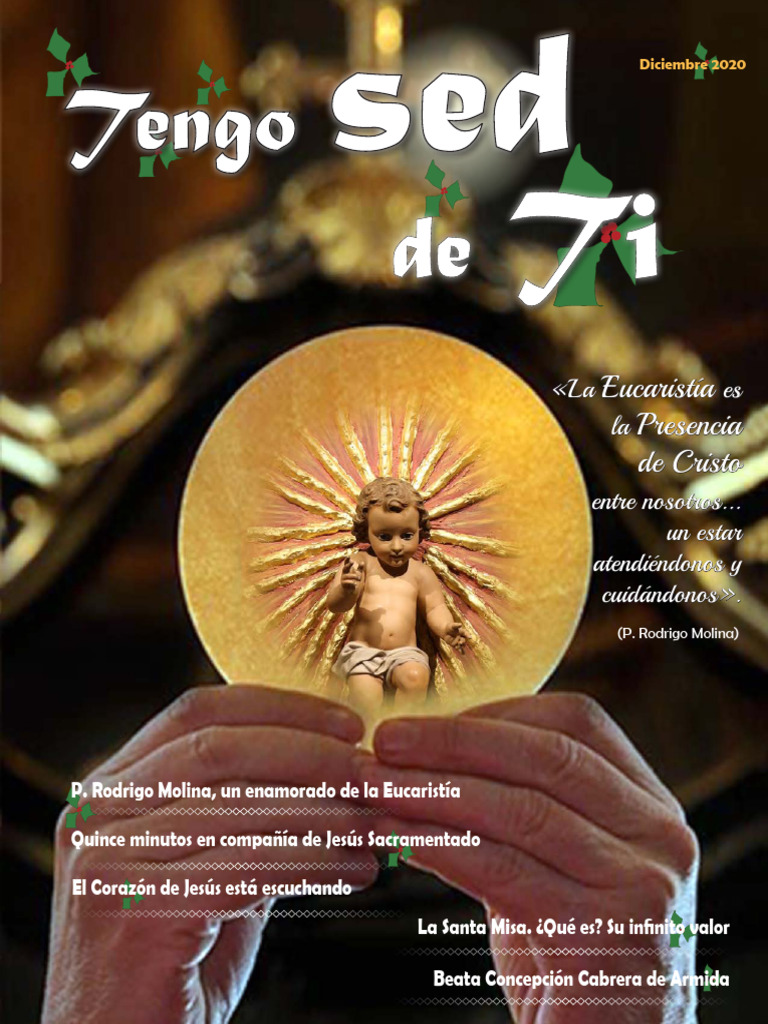 Tengo Sed de Ti Diciembre 2020 | PDF | eucaristía | Cristo (título)