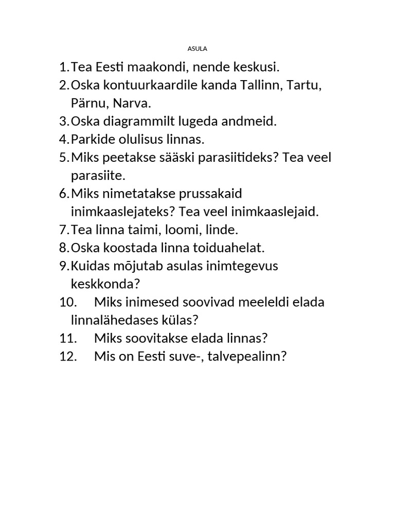 Asula 1 | PDF