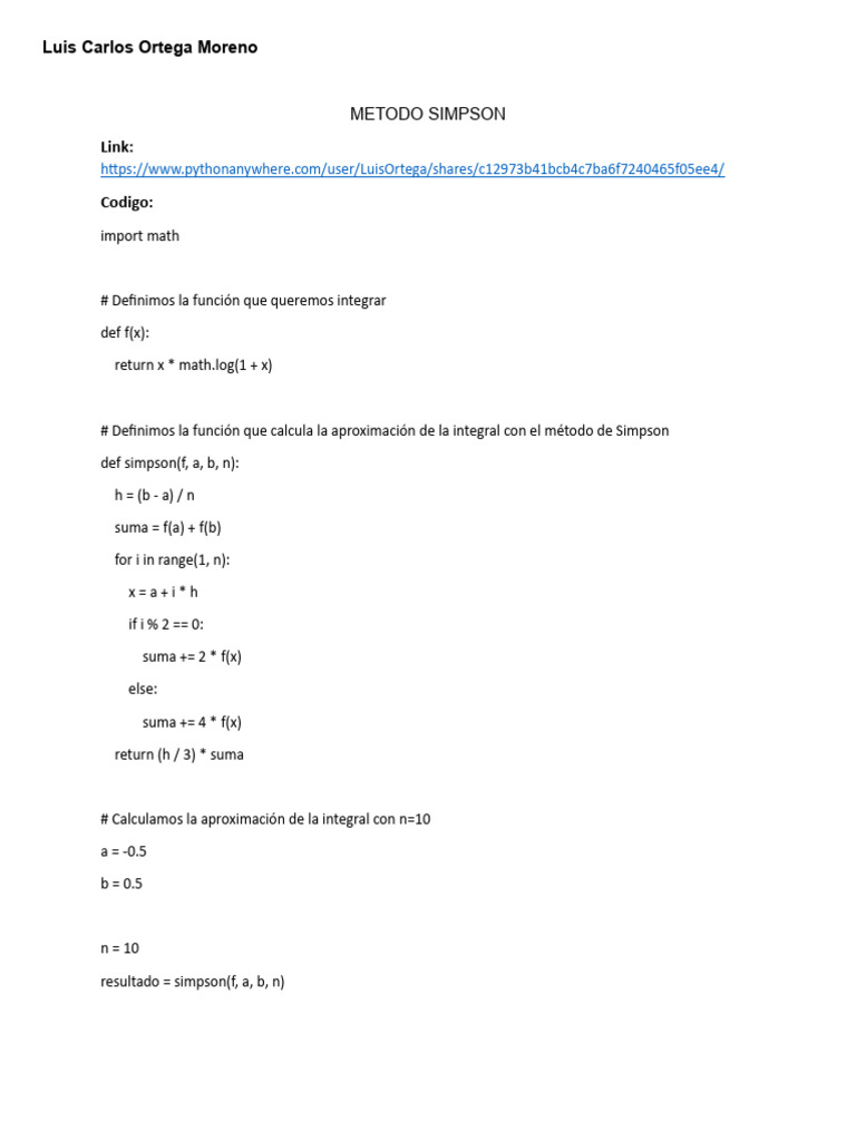 6.5-Metodo Simpson | PDF