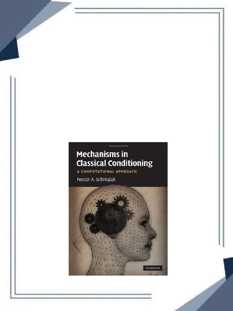 (FREE PDF SAMPLE) Mechanisms in Classical Conditioning A Computational ...