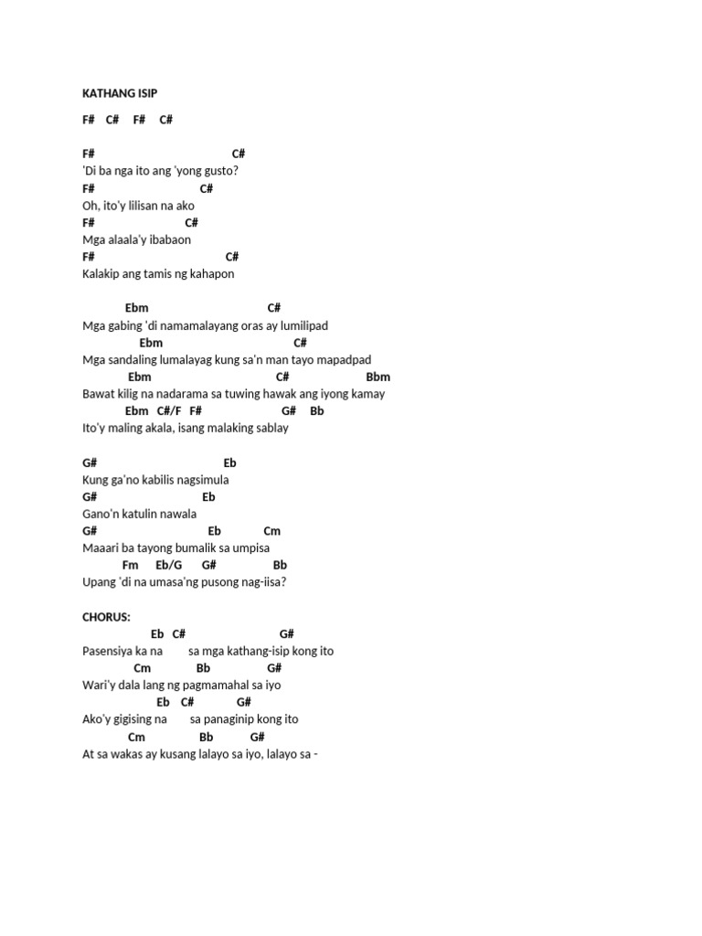 Kathang Isip | PDF