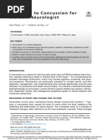 2023 - ACRM - Diagnositc - Criteria | PDF | Traumatic Brain Injury ...