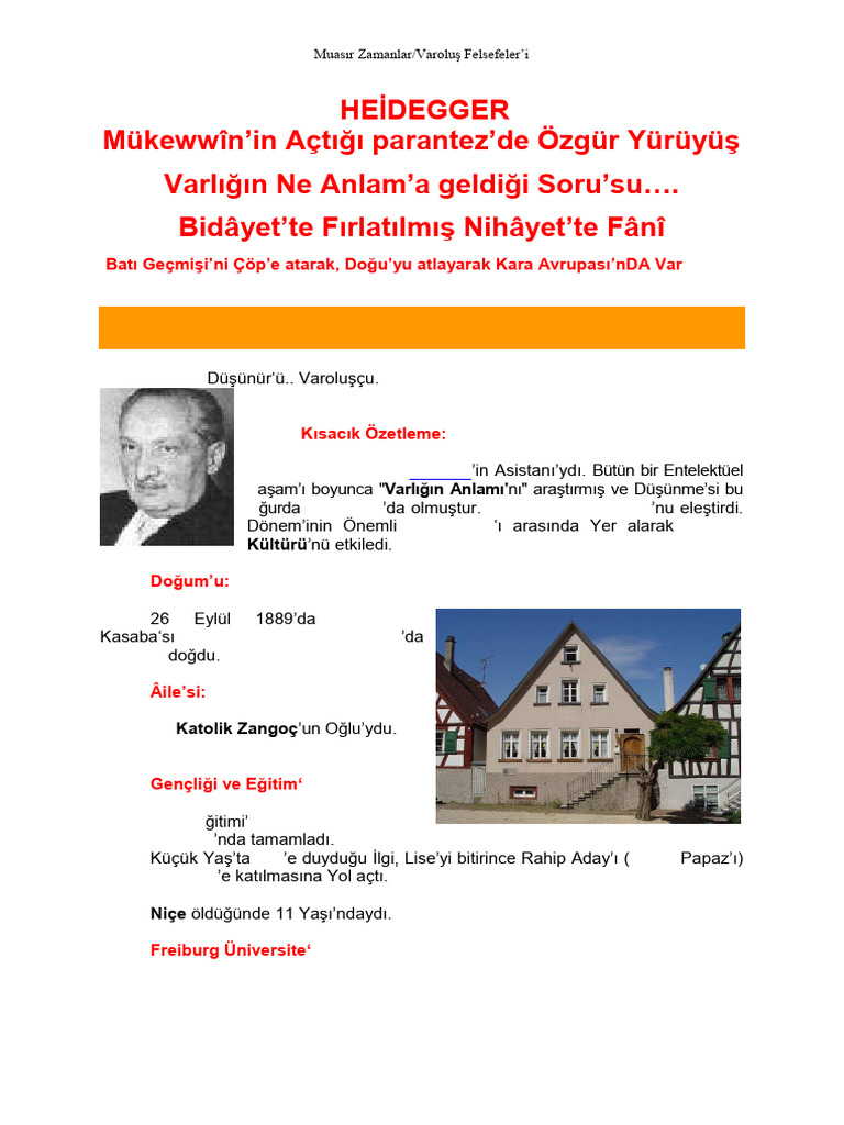 Martin Heidegger | PDF