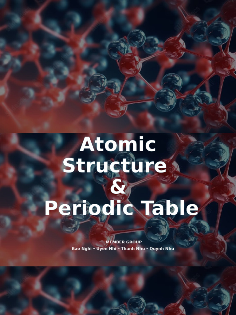 Atomic Structure and Subatomic Particles | PDF | Atomic Nucleus | Atoms