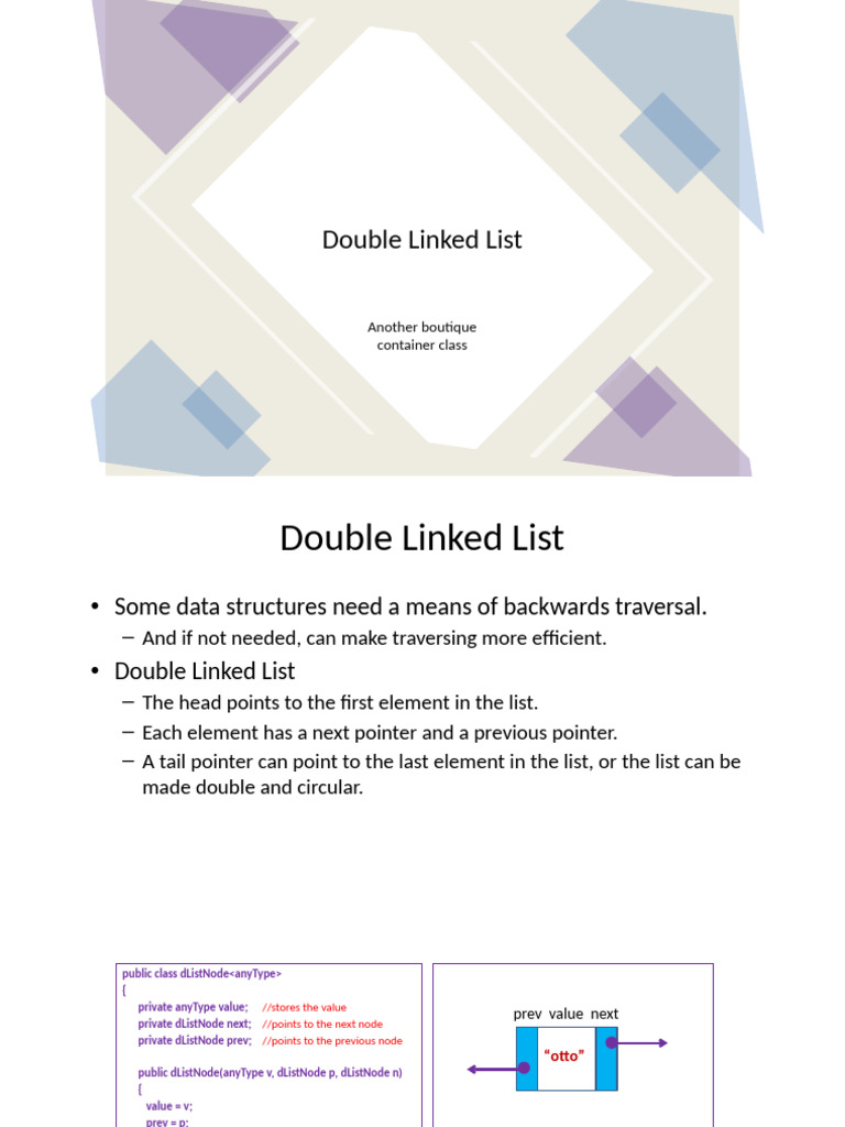 4 Double Linked List | PDF | Information Retrieval | Software Engineering