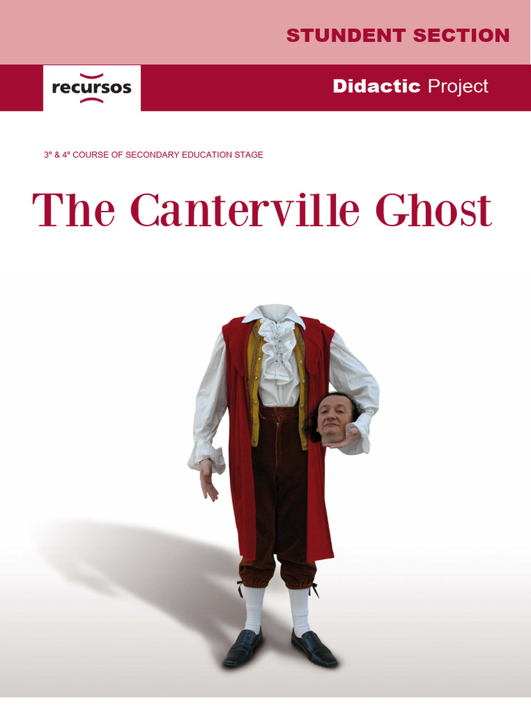 The Canterville Ghost Tercer y Cuarto Curso de Eso Students Section | PDF | Ghosts