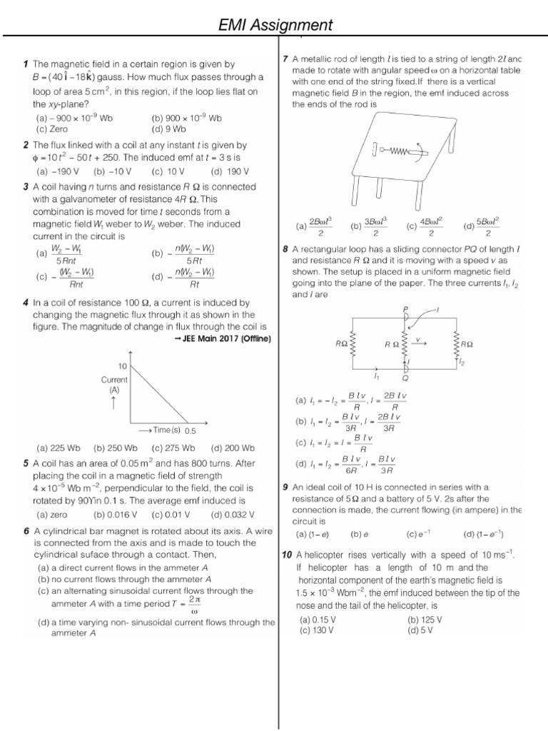 EMI Assignment 6767 | PDF