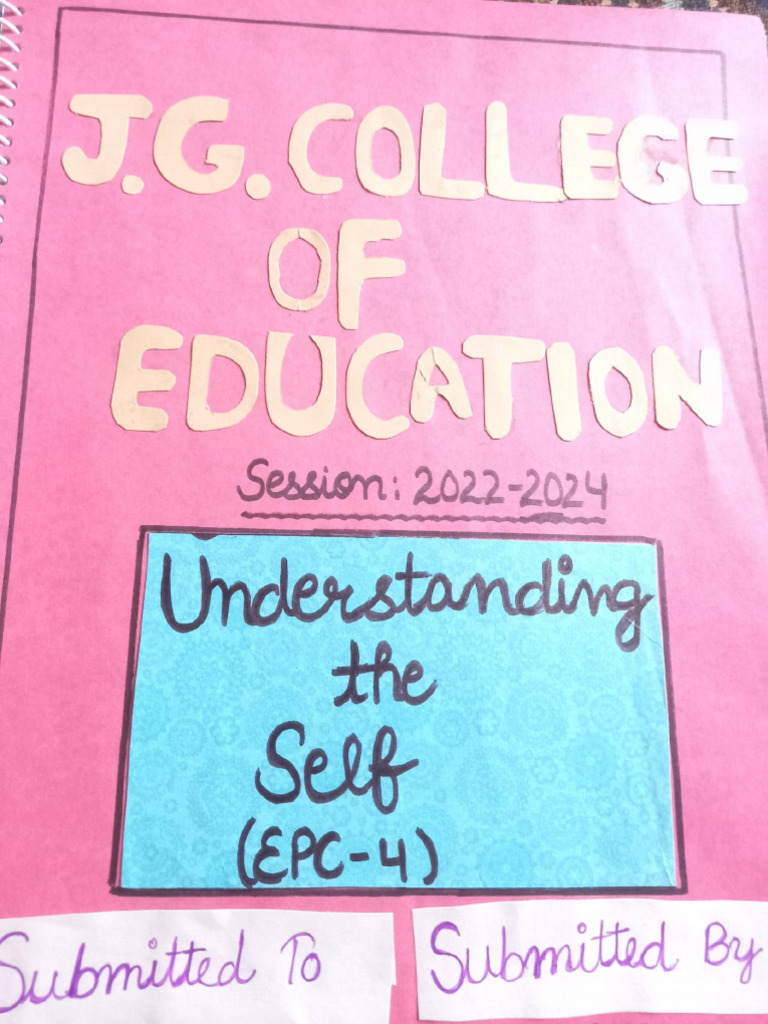 understanding the self | PDF