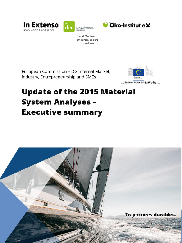 MSA Update Executive Summary en-1 | PDF | Recycling | Metals