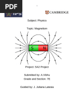 Grade 7 - Magnetism - Study Material | PDF | Magnet | Magnetism