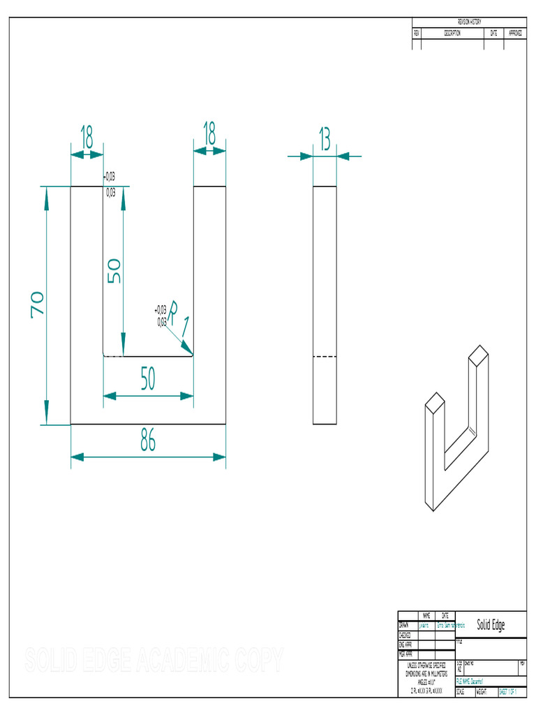 Technical Drawing Specifications | PDF