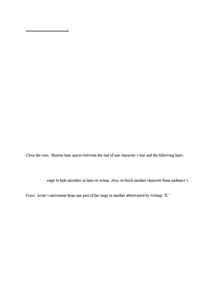 Technical Theatre Packet PDF | PDF | Performing Arts | Theatre