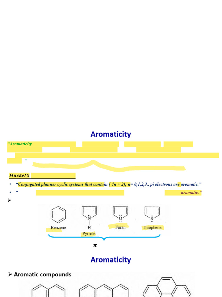 module-II Aromaticity and Isomerism | PDF | Isomer | Aromaticity